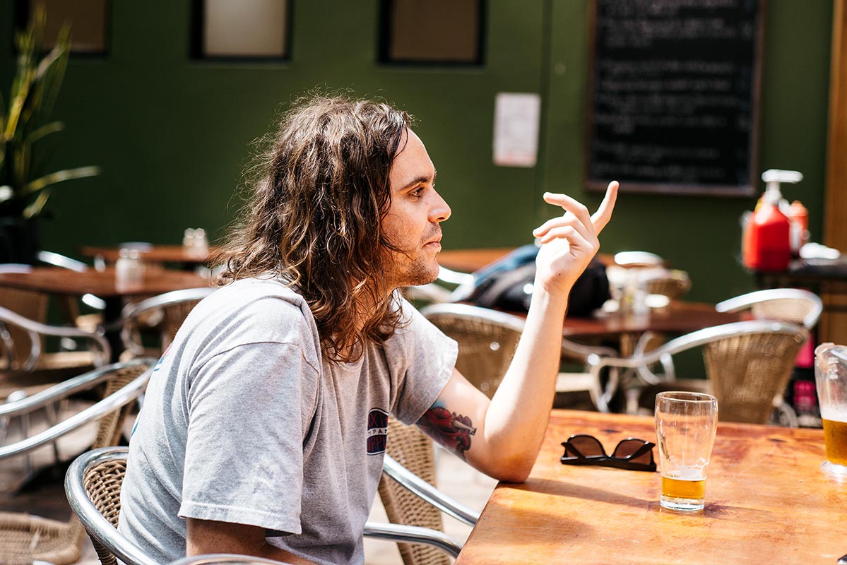 DZ Deathrays singer Shane Parsons talks the hectic life his band