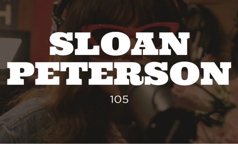 Watch Sloan Peterson perform 105 live at Enmore Audio