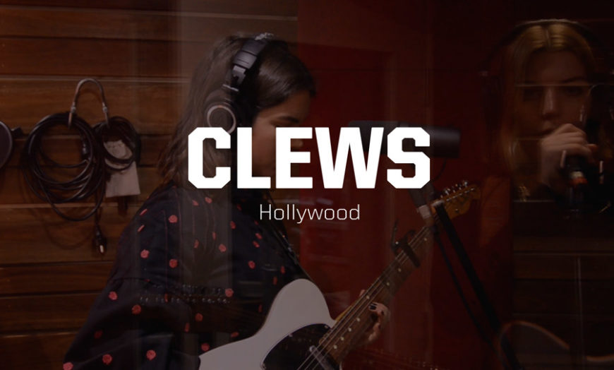 Watch Clews perform their new single Hollywood Live at Enmore