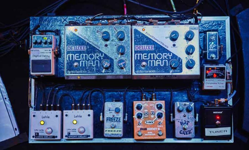 Guitar tech Marcus Catanzaro: Neil Finn and the Fleetwood Mac Tour