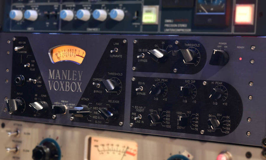 The Manley VOXBOX - the modern classic that owns your vocal chain