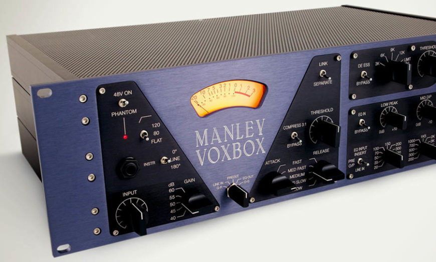 The Manley VOXBOX - the modern classic that owns your vocal chain
