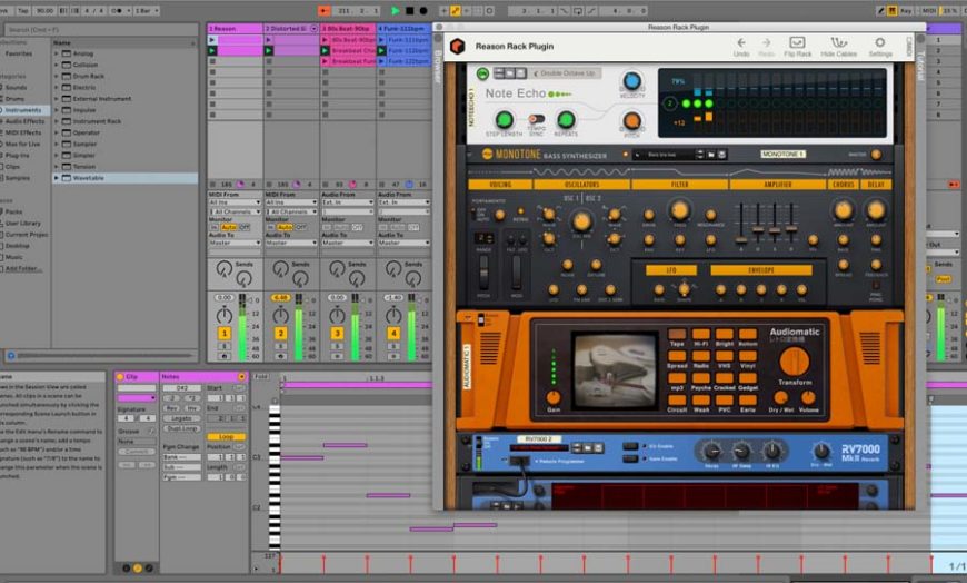 Reason: the DAW that brought modular in the box