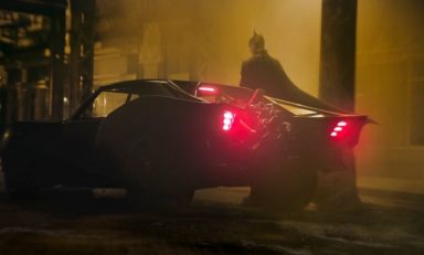 Catch your very first glimpse of Robert Pattinson's Batmobile