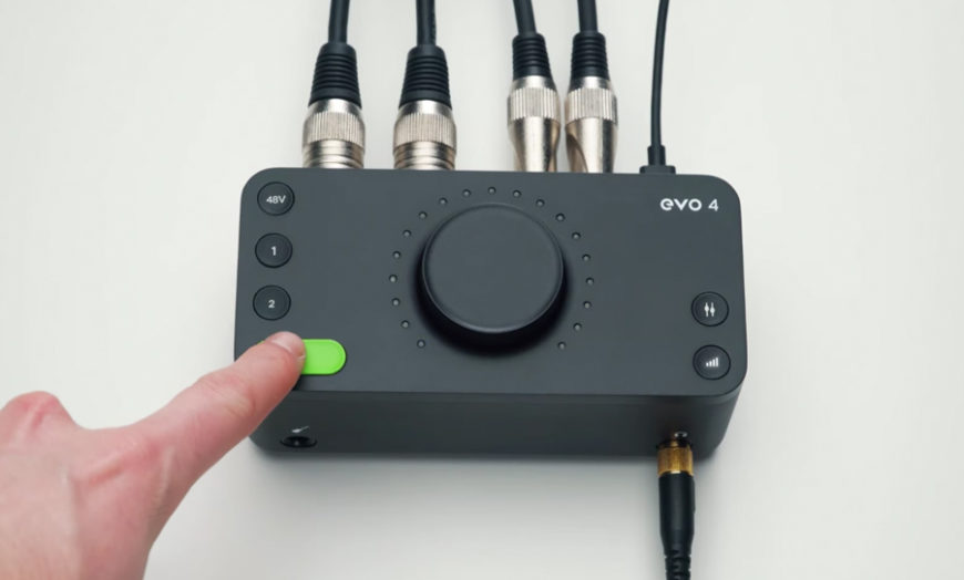 Road testing Audient's EVO 4 audio interface with EVO Control software