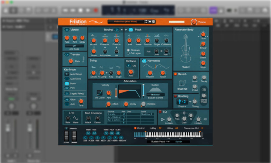 Reason Studios Friktion: the string section comes to the Reason Rack