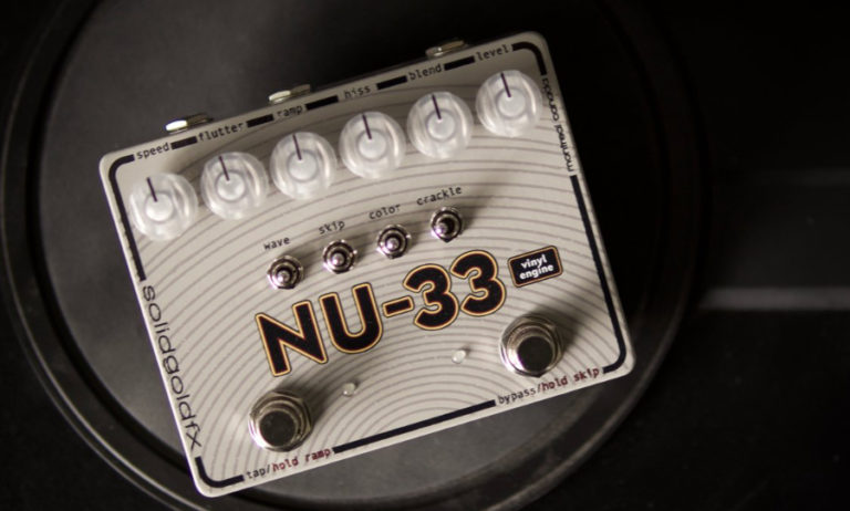 SolidGoldFX NU-33 brings lo-fi tape and vinyl tones to your pedalboard