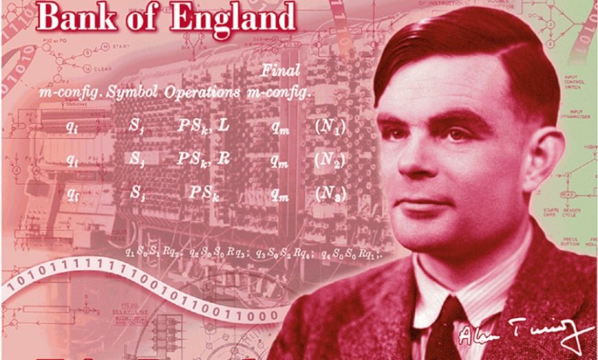 Bank of England releases a new £50 bank note for Alan Turing