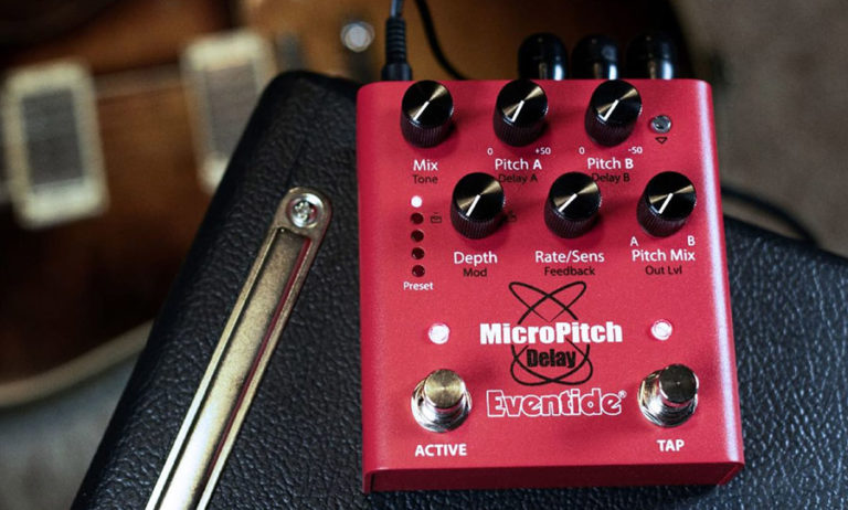 Eventide packs decades of digital pedigree into the MicroPitch Delay