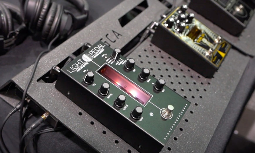 Meet Light Pedal: Gamechanger Audio's optical spring reverb