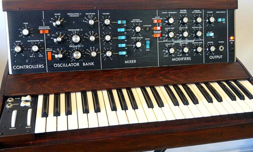 Watch the world's "saddest" Minimoog come back to life