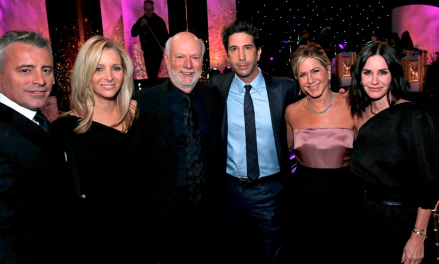 The one where it's actually happening: 'Friends' reunion begins filming ...