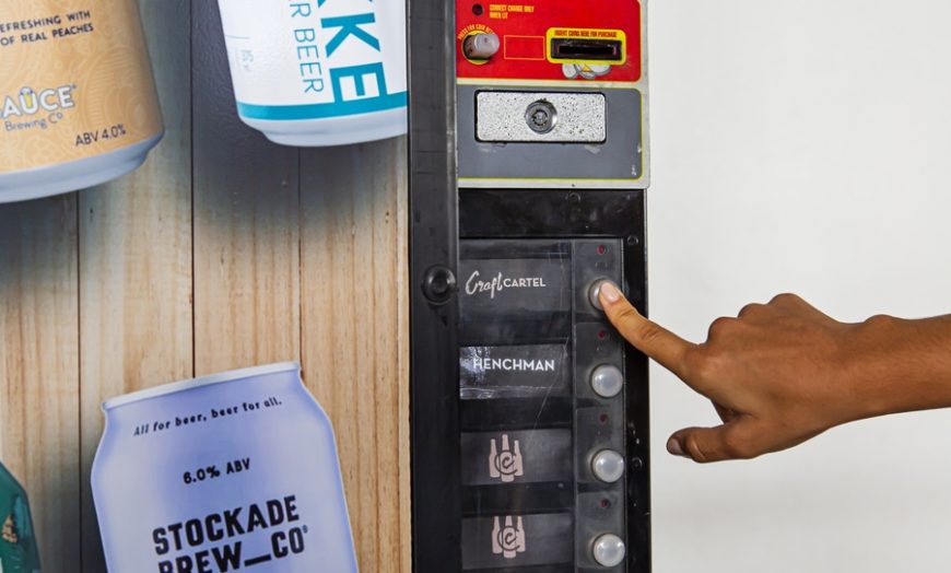 Meet the world's first beer vending machine subscription service