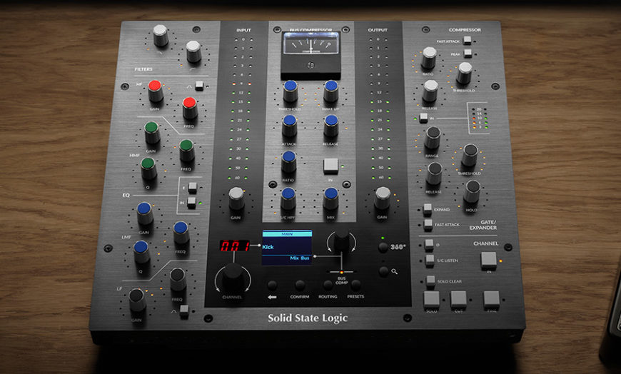 The SSL UC1 plugin controller brings a legendary workflow to your DAW