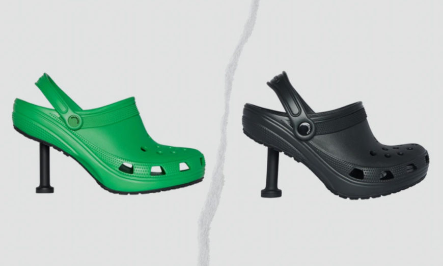 It’s called fashion sweetie: Balenciaga debuts croc-stiletto