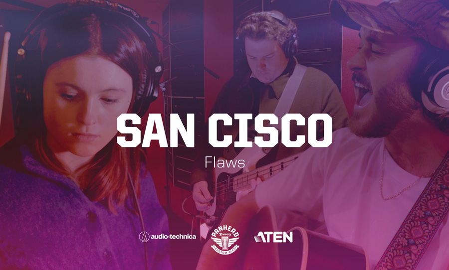 Watch San Cisco perform 'Flaws' Live at Enmore