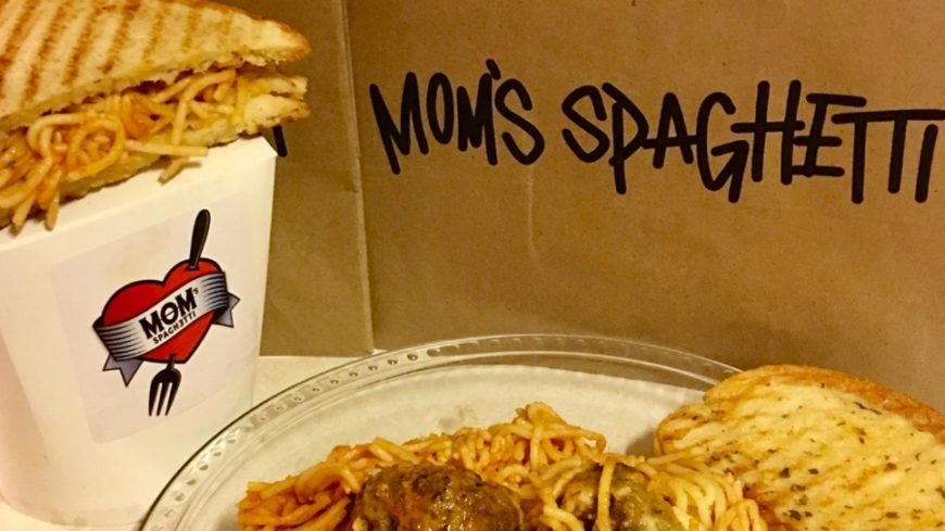Can we have your attention please...Eminem is serving up mom's spaghetti
