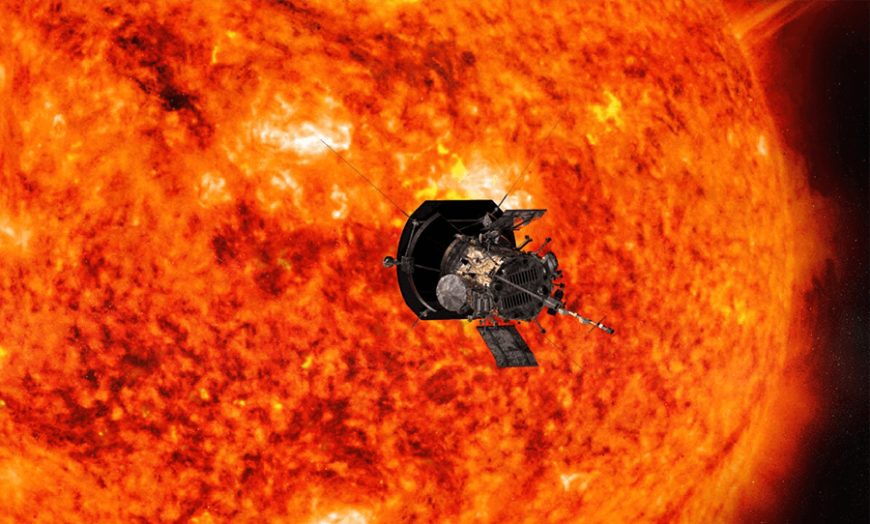 A NASA spacecraft has 'touched' the sun for the first time ever