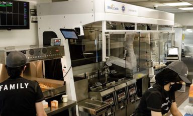 American fast-food chain, White Castle will hire 100 robots to flip burgers