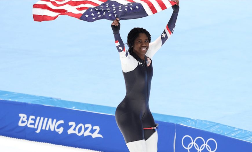 Erin Jackson makes history at the Olympics with speed skating gold medal