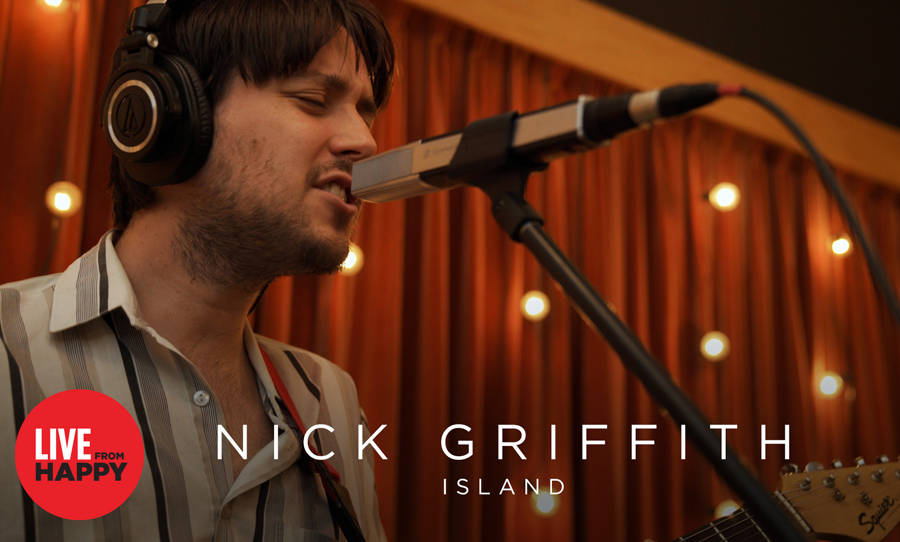 Watch Nick Griffith perform 'Island' Live From Happy