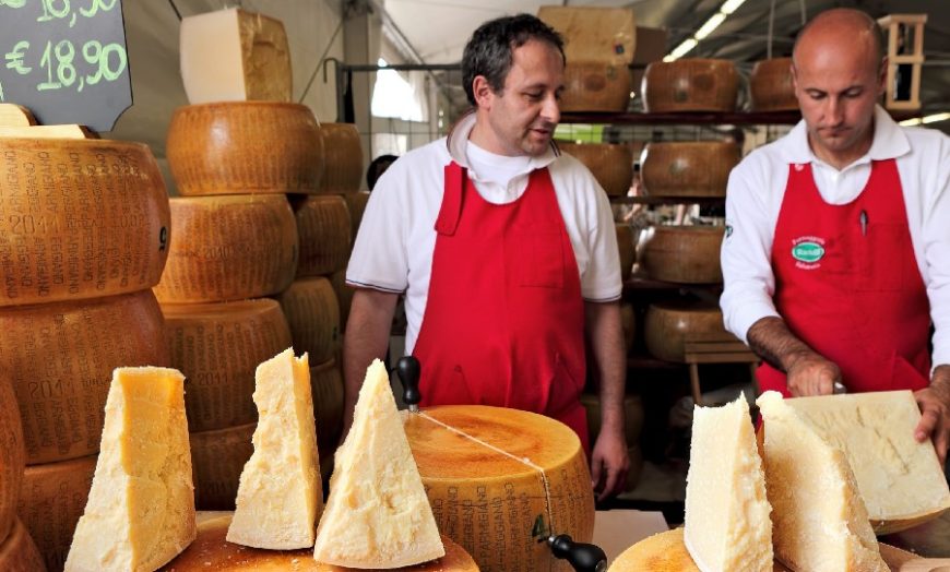 This Italian bank uses parmesan cheese as its gold standard