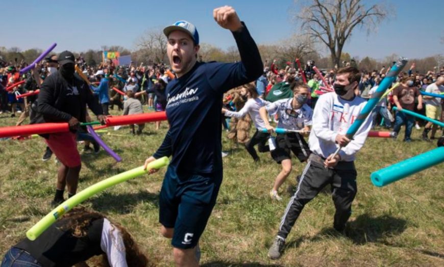 Annual Josh fight attracts hundreds in second year