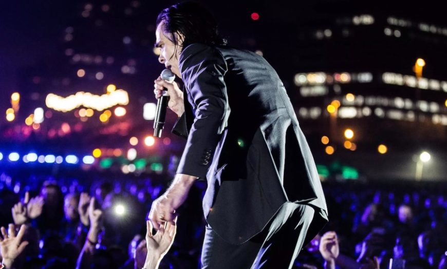 Nick Cave mesmerises crowd while dedicating song to his two sons