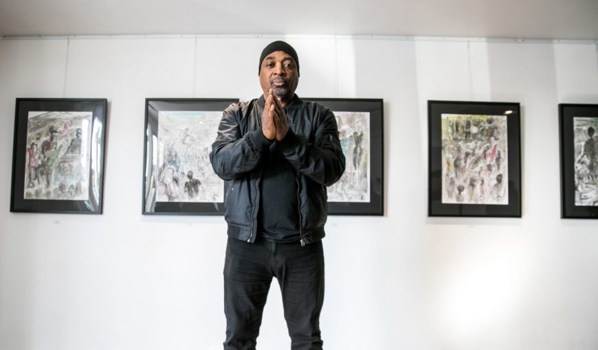 Public Enemy frontman, Chuck D is set to release a fine art book