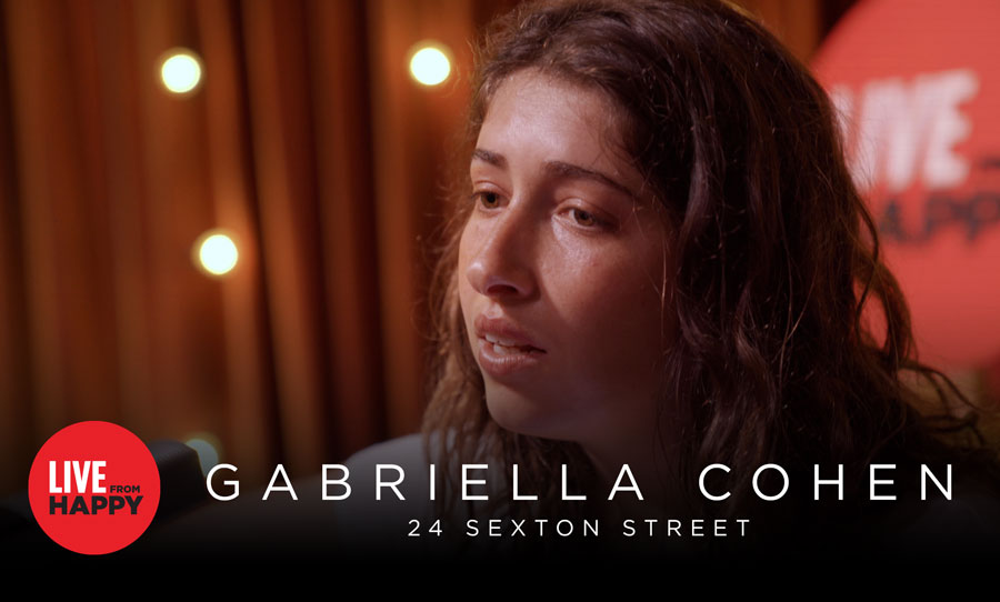 Gabriella Cohen Performs '24 Sexton St' Live From Happy