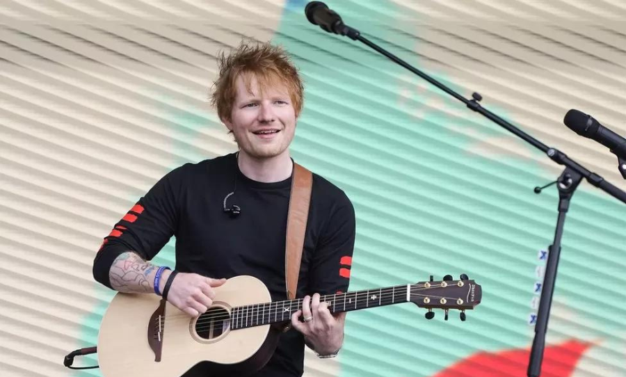 Ed Sheeran performs first U.S. show in four years at F1 in Austin