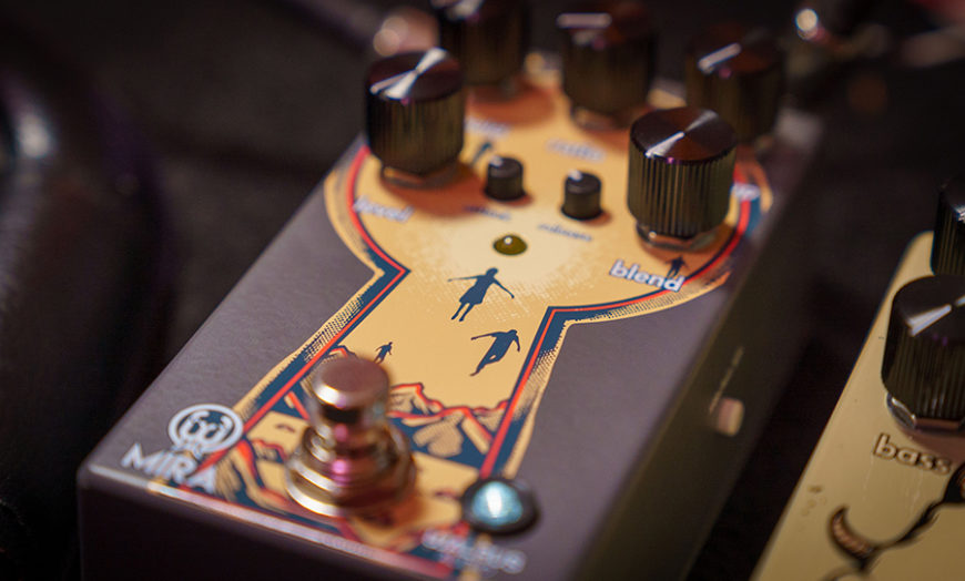 A Fuzz and Compressor cluster: two neat new boxes from Walrus Audio