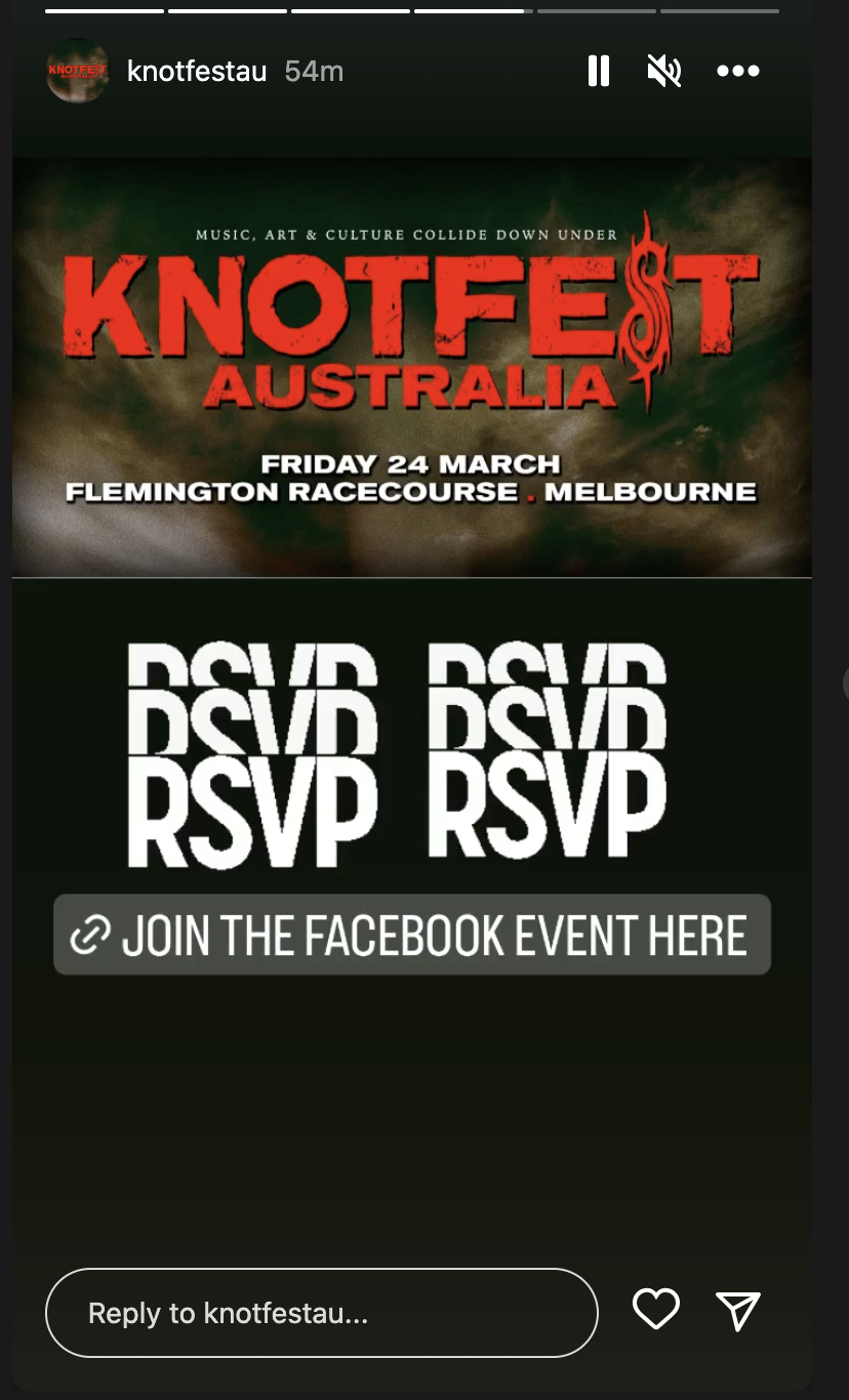 Slipknot announces Knotfest Australia
