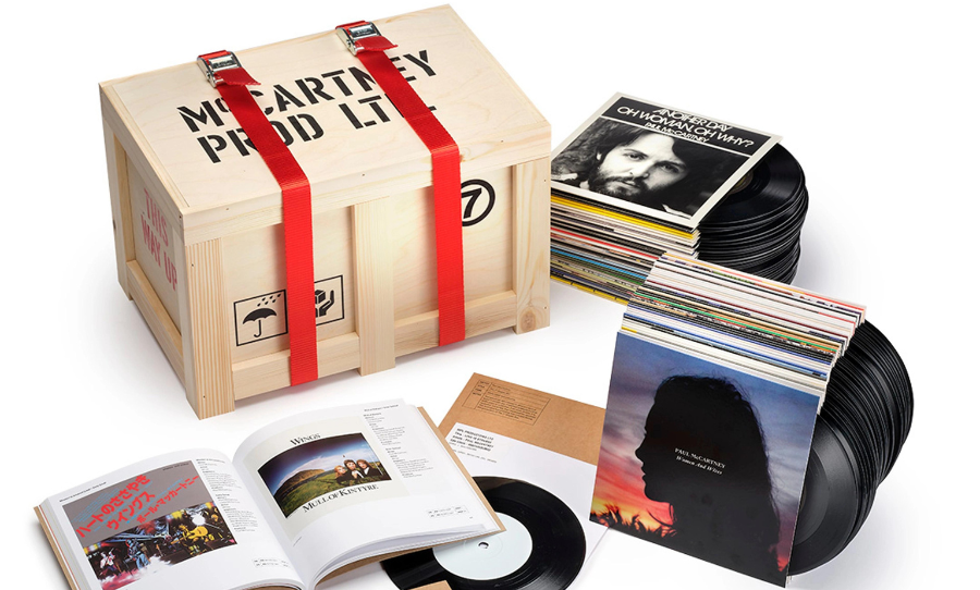Paul McCartney announces 7-inch singles vinyl box set