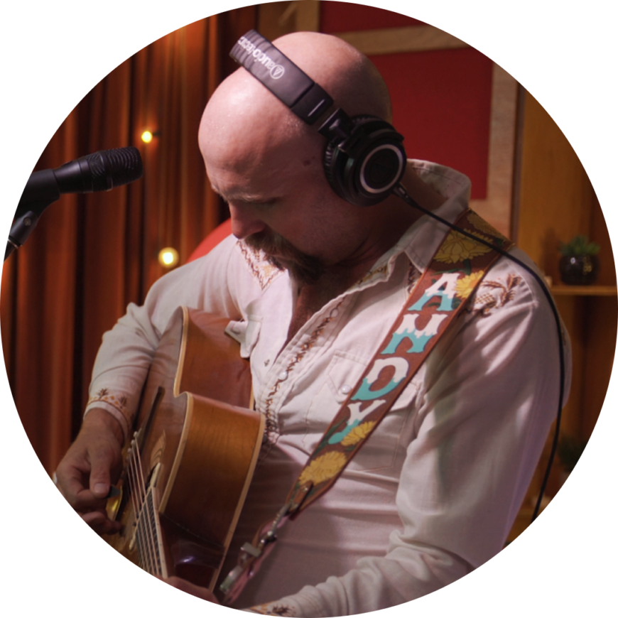 Andy Golledge Performs 'Light It To The Wind' Live From Happy