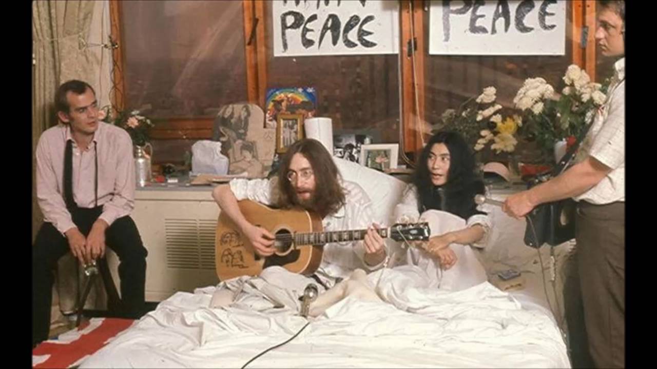 Five famous Bed-Ins starting with John and Yoko