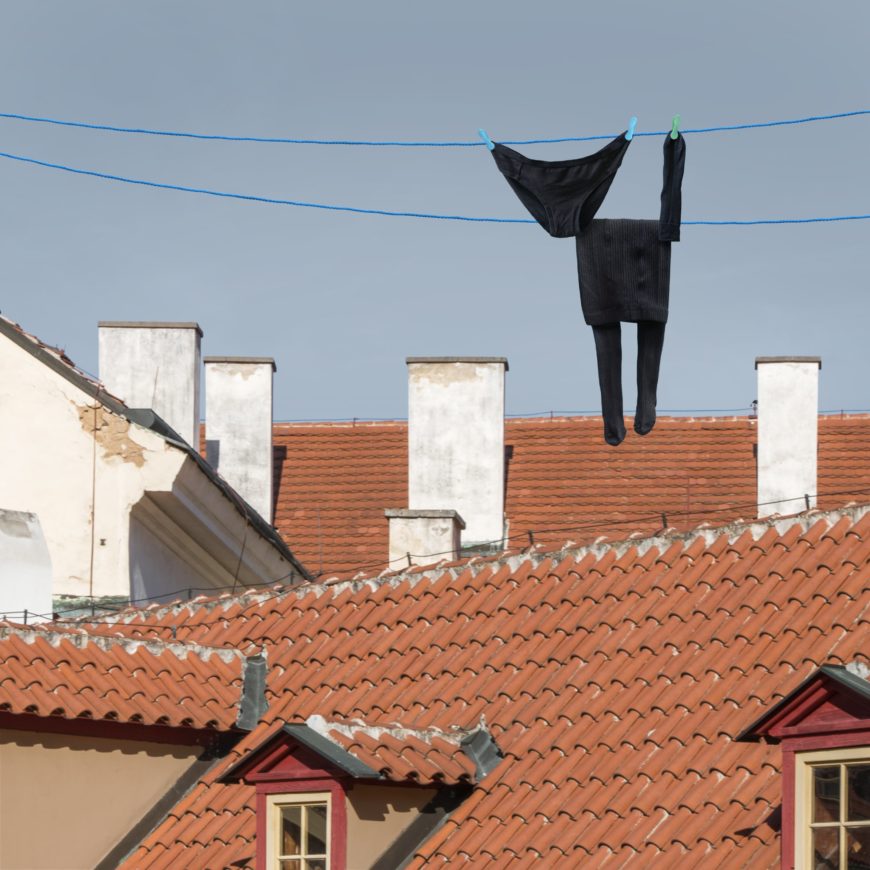 Here's Helga Stentzel’s new additions to her clothesline art series