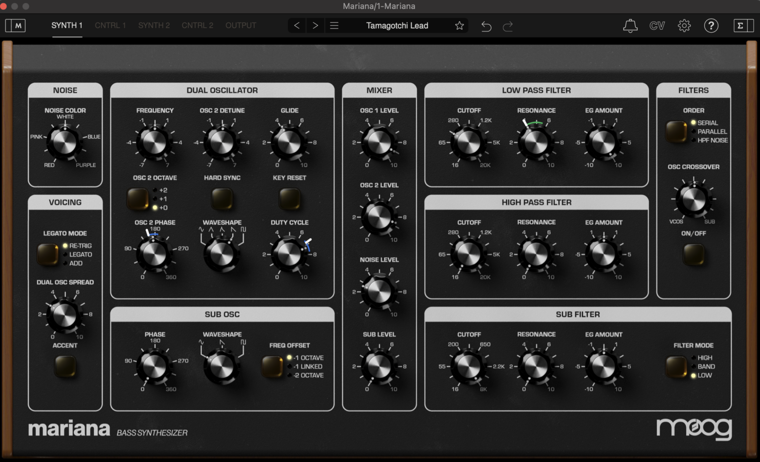 Moog Mariana, The freshest, deepest digital bass beast from Moog
