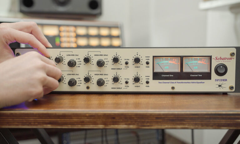 Engineering The Sound: Sebatron Spider EQ - Valve Equalizer