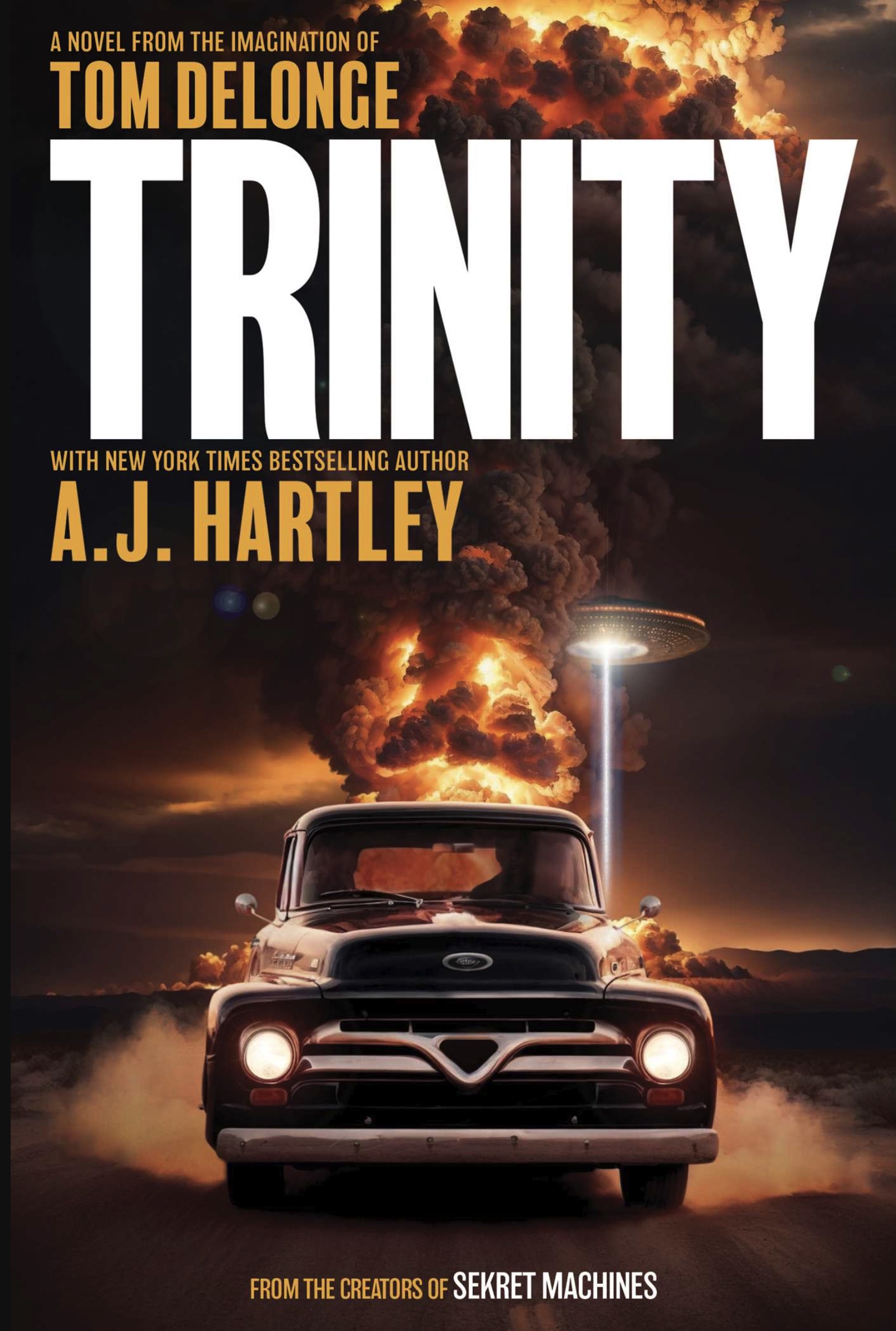 Blink182's Tom DeLonge announces mind-bending sci-fi novel 'Trinity'