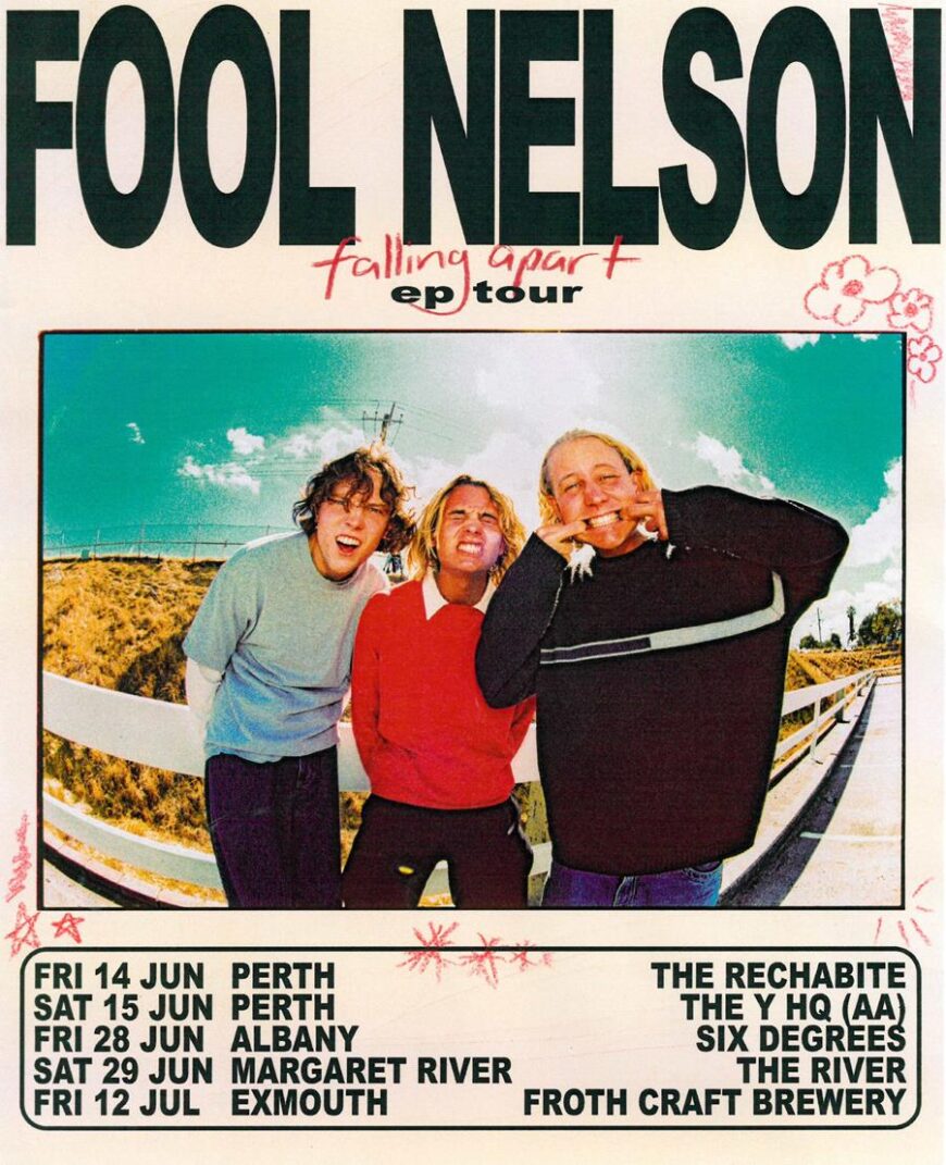 Perth's hottest new indie outfit, Fool Nelson, share debut EP 'Falling ...