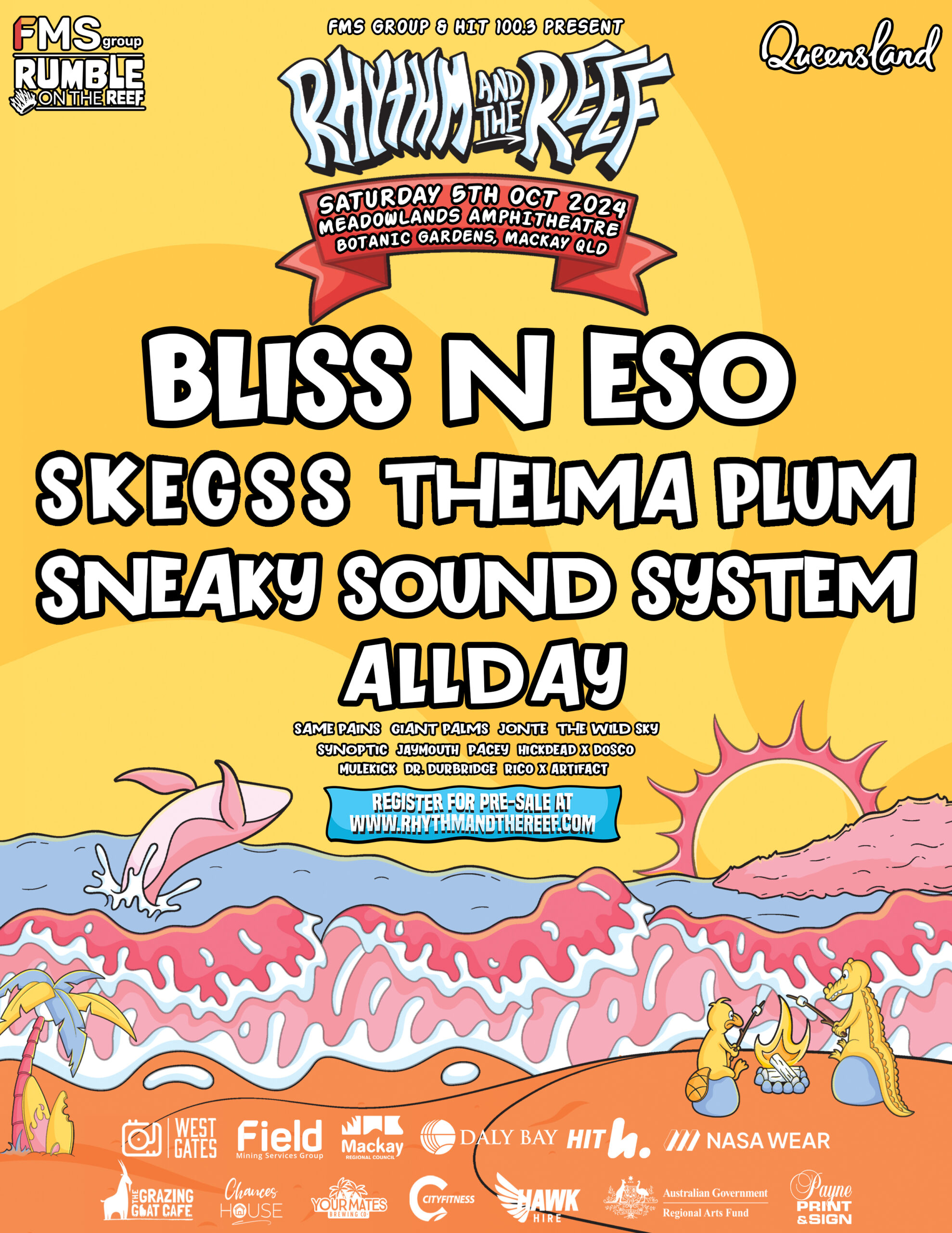 Pack your bags gig trippers, Rhythm & The Reef has just dropped a ...