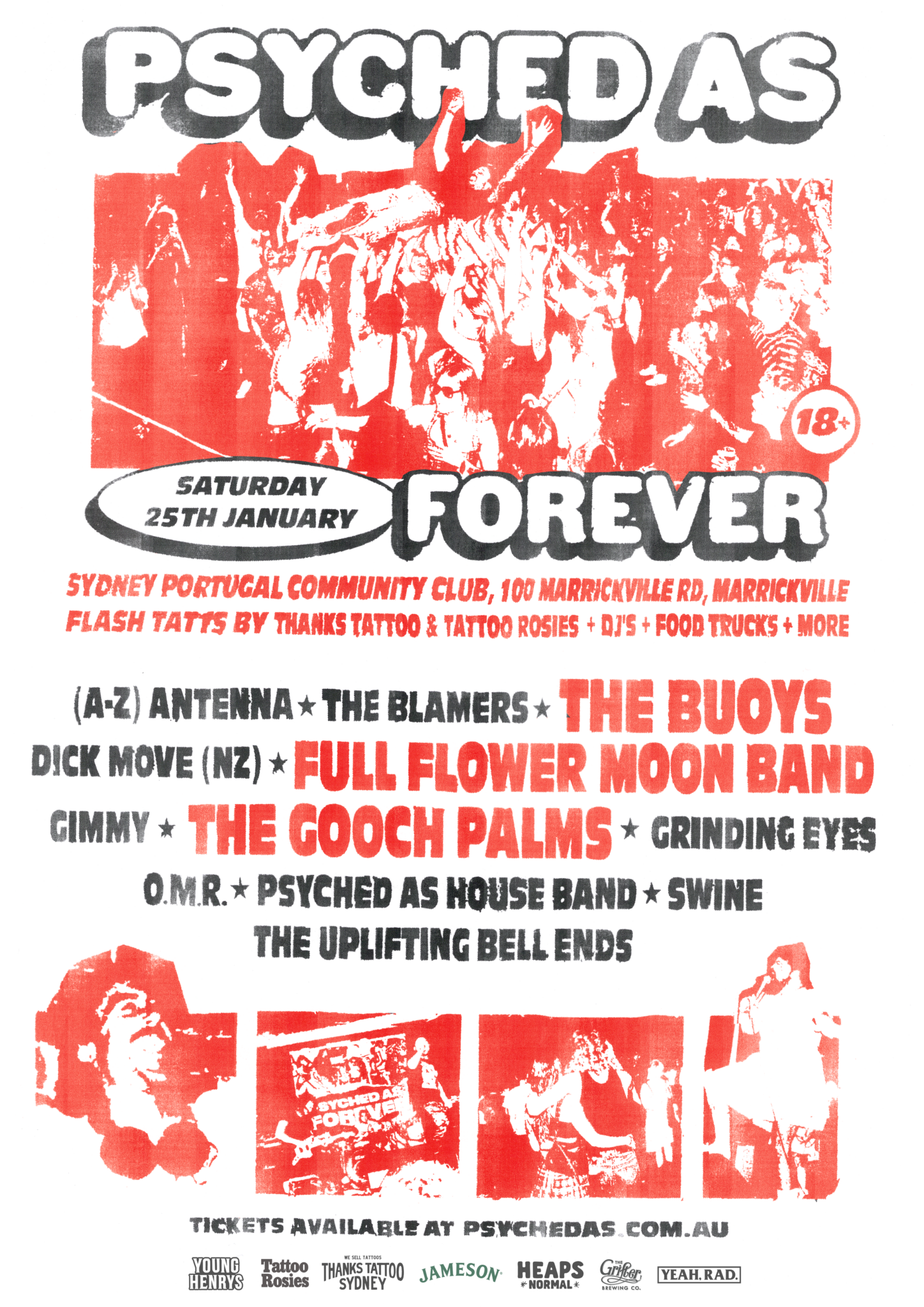 Psyched As Forever Festival drop a killer lineup for January long weekend