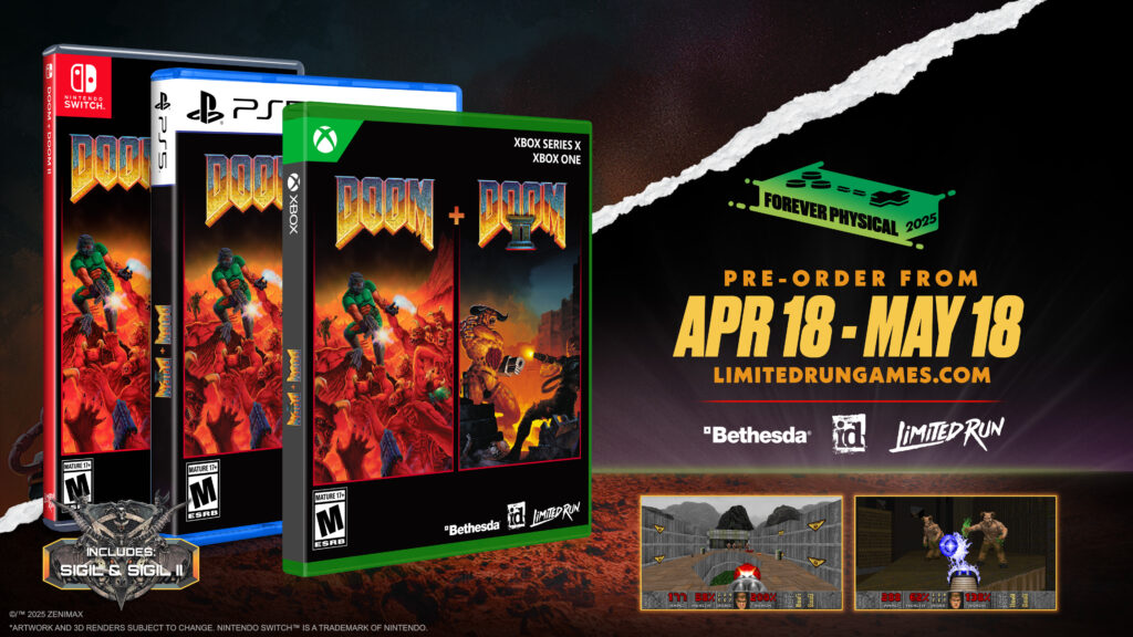 DOOM + DOOM II are back on your shelf – and it smells like 1995 in here