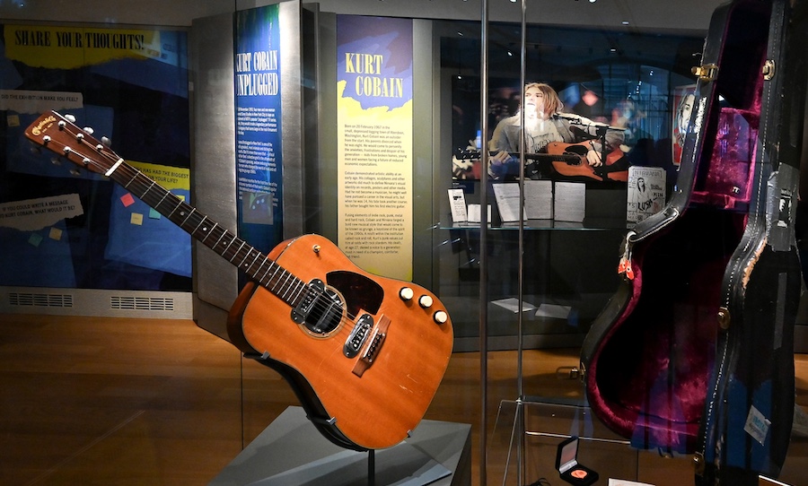 Kurt Cobain's $6M 'Unplugged' Guitar donated to Royal College